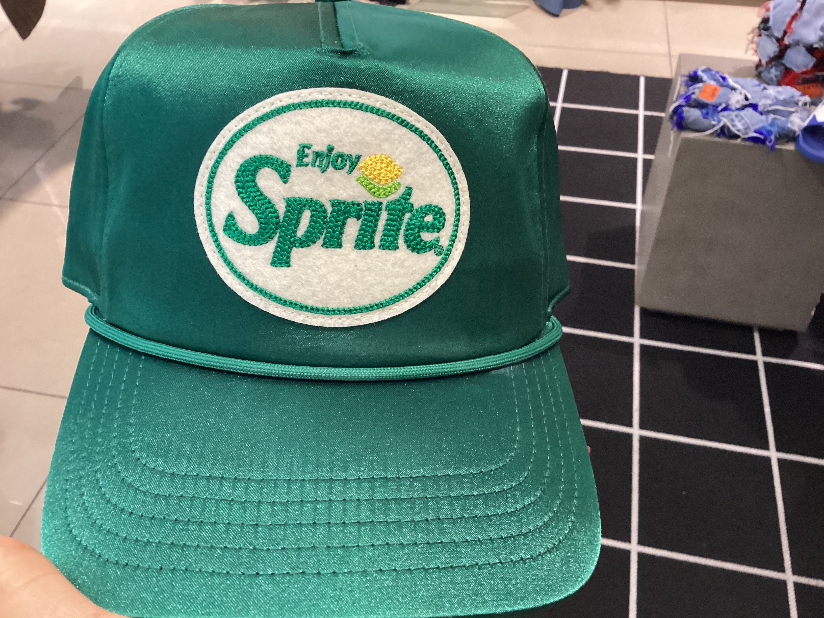 ENJOY SPRITE GREEN HAT – 85 86 eightyfiveightysix