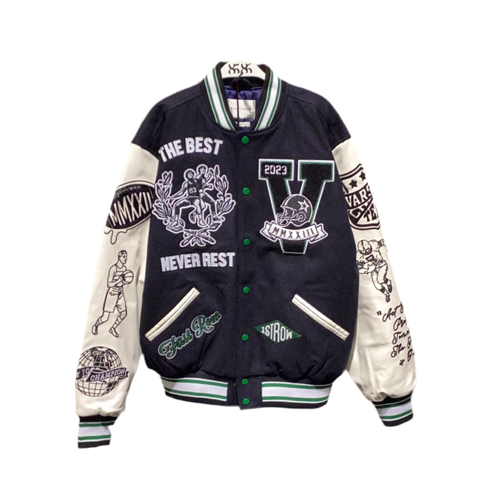 FIRST ROW: VARSITY JACKET – 85 86 eightyfiveightysix